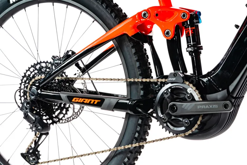 Giant Trance E+ 3 Pro Electric Mountain Bike in Red