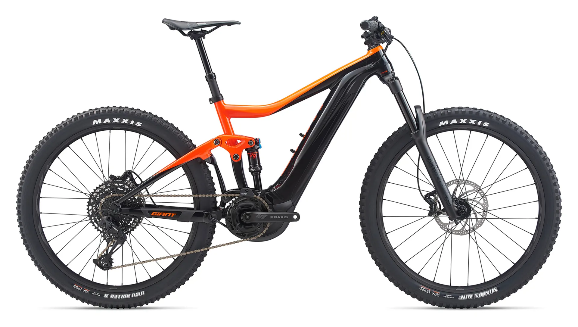 Giant Trance E+ 3 Pro Electric Mountain Bike in Red