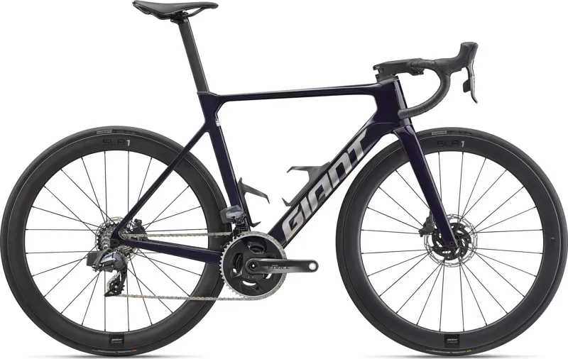 Giant Propel Advanced Pro 0 AXS Road Bike in Black Currant